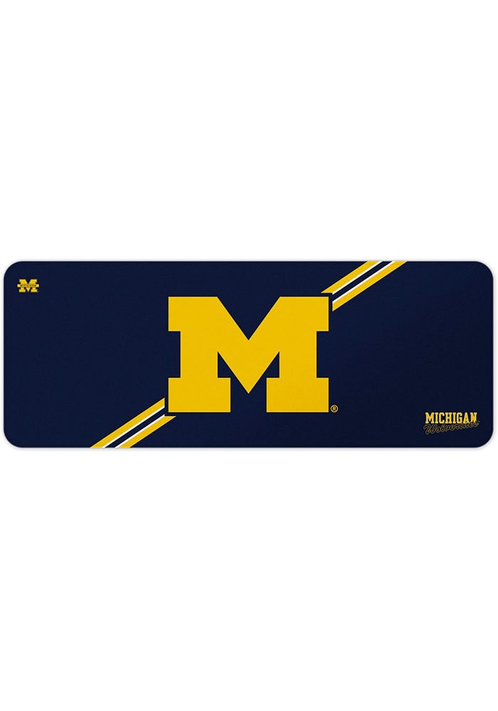 Michigan Wolverines BLUE Desk Mat V.2 Mousepad - 1110226