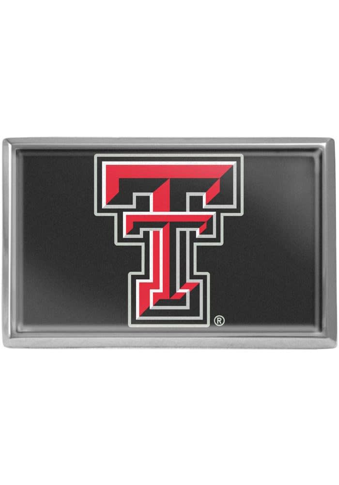 Texas Tech Red Raiders BLACK Black Domed Letters Logo Car Emblem - 1637053
