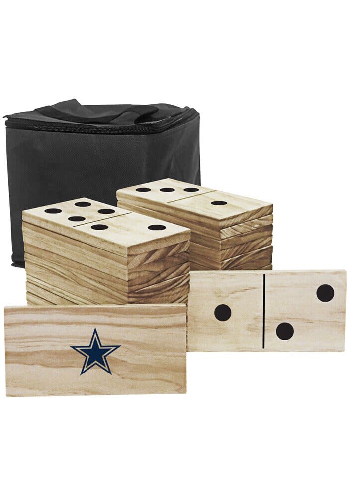 Dallas Cowboys Yard Dominoes Tailgate Game - NAVY