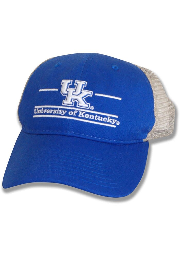 Kentucky Wildcats BLUE Logo Bar Meshback Adjustable Hat - 11480076