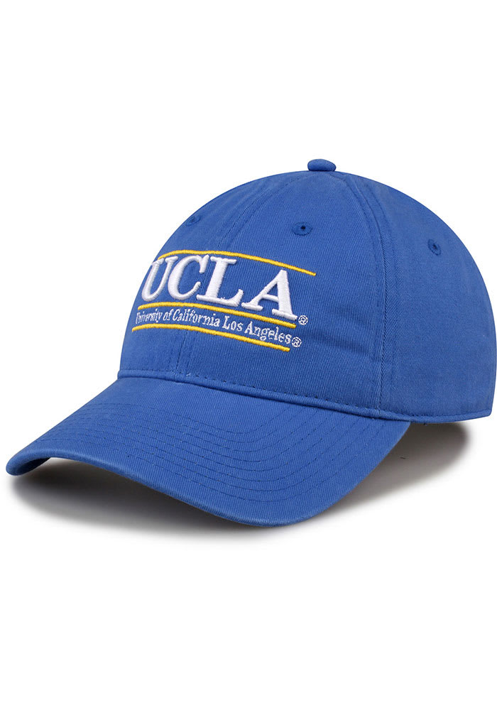 UCLA Bruins BLUE Relaxed Retro Bar Design Adjustable Hat - 11480339