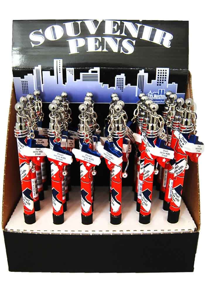 Texas Red State Dangle Pen Set - 11690495