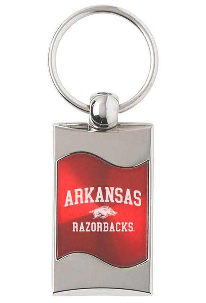 Arkansas Razorbacks Red Red Wave Keychain - 4014176