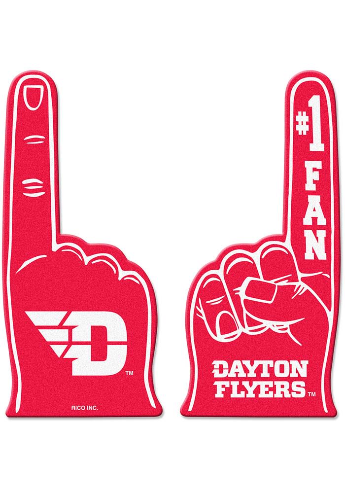 Dayton Flyers LIGHT BLUE #1 Full Color Foam Finger - 12452049