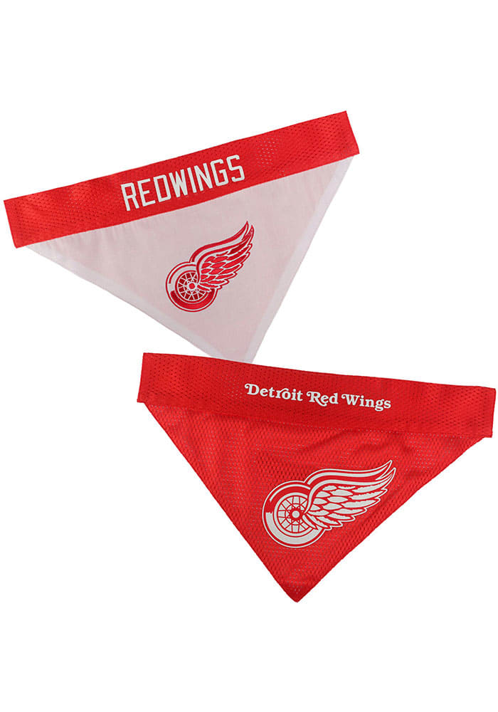 Detroit Red Wings Reversible Pet Bandana - Red