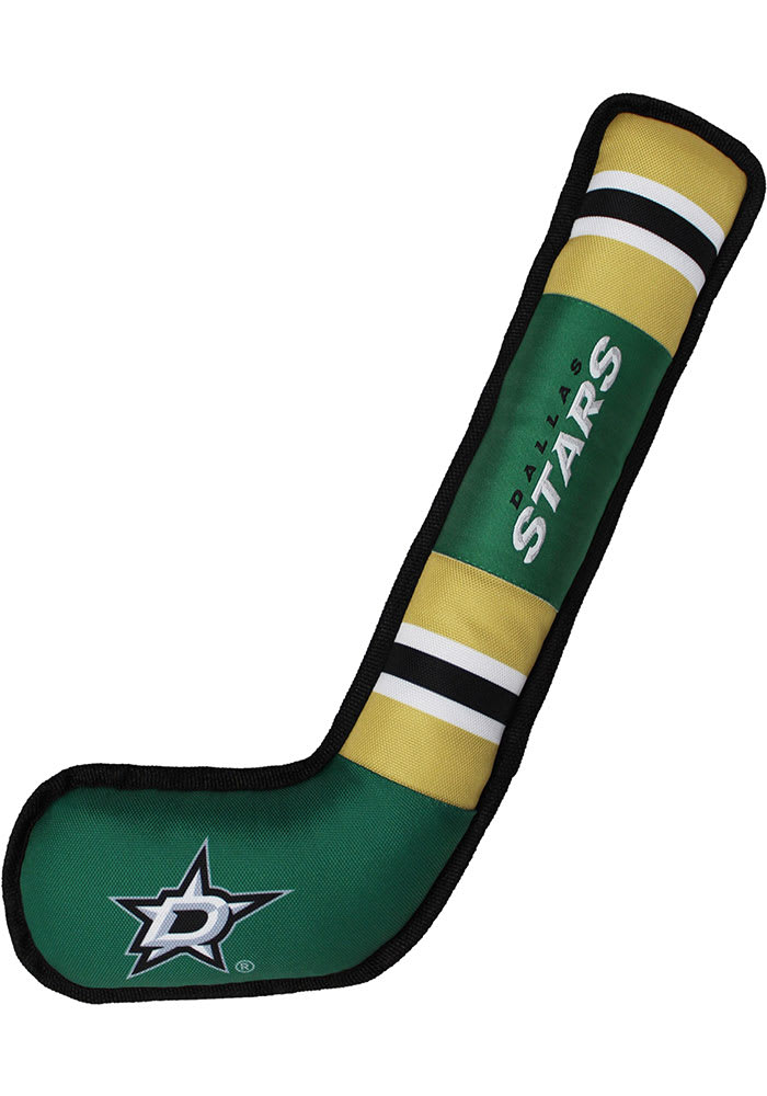 Dallas Stars Hockey Stick Pet Toy - GREEN