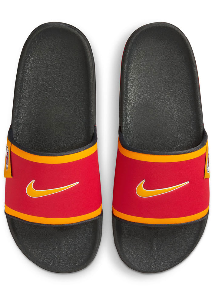 Kansas City Chiefs Nike Off Court Slides Mens Slides - RED
