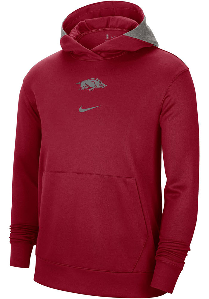 Arkansas Razorbacks Mens Nike CRIMSON Dri-FIT Spotlight Hood - 12557260