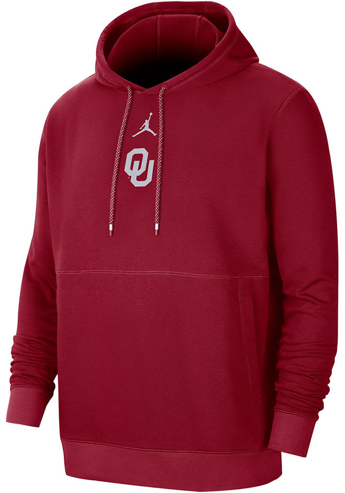 Oklahoma Sooners Mens Nike CRIMSON Practice Hood - 12558588