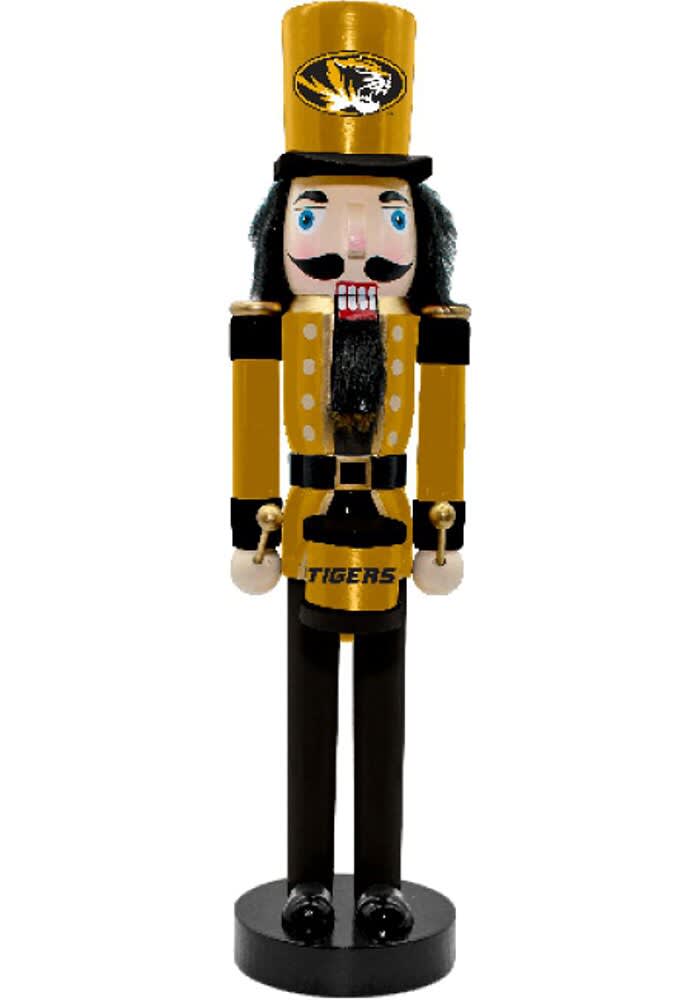 Missouri Tigers YELLOW 14 Inch Nutcracker Decor - 12900028