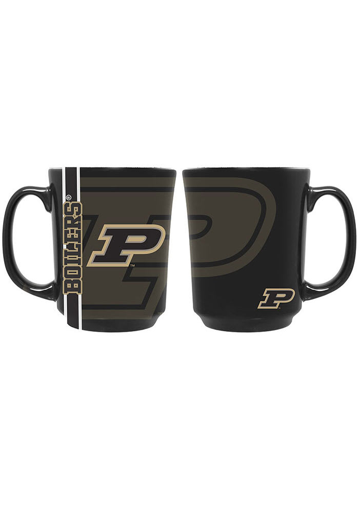 Purdue Boilermakers BLACK 11oz Reflective Ceramic Mug - 1290402