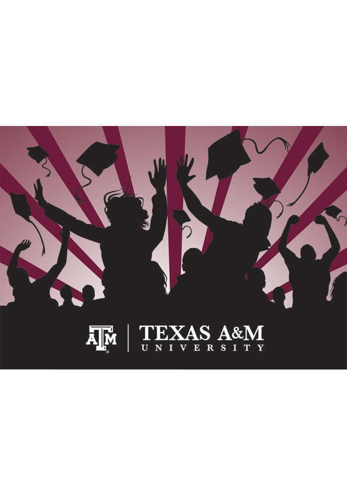 Texas A&M Aggies Red Graduation Card - 2123203