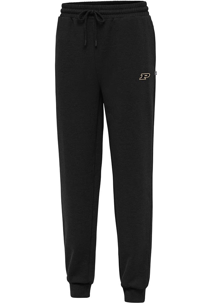 Antigua Mens BLACK Purdue Boilermakers Idol Sweatpants