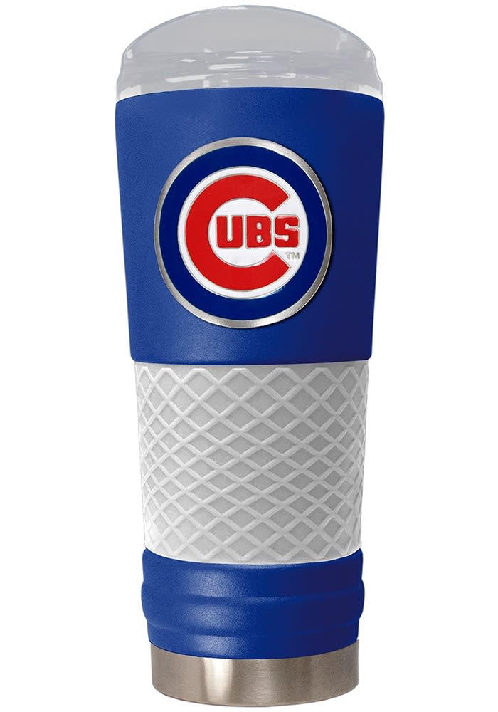Chicago Cubs BLUE 24oz Powder Coated Stainless Steel Tumbler - 1330491