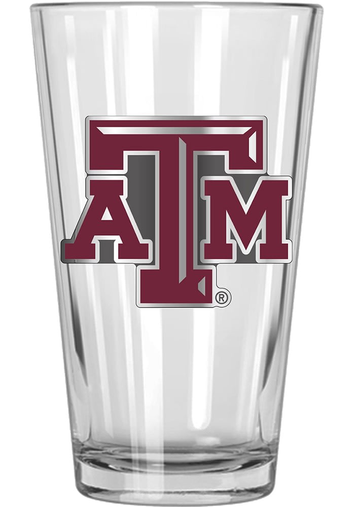 Texas A&M Aggies 16oz Pint Glass - RED