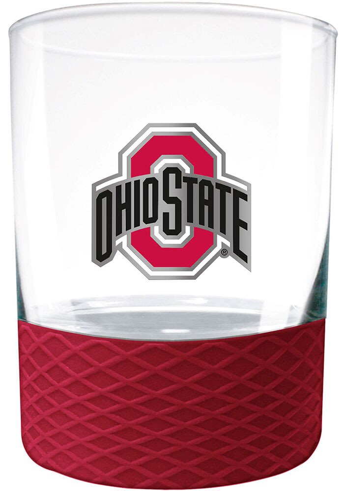 Ohio State Buckeyes Red 14oz Commissioner Rock Glass - 13318367