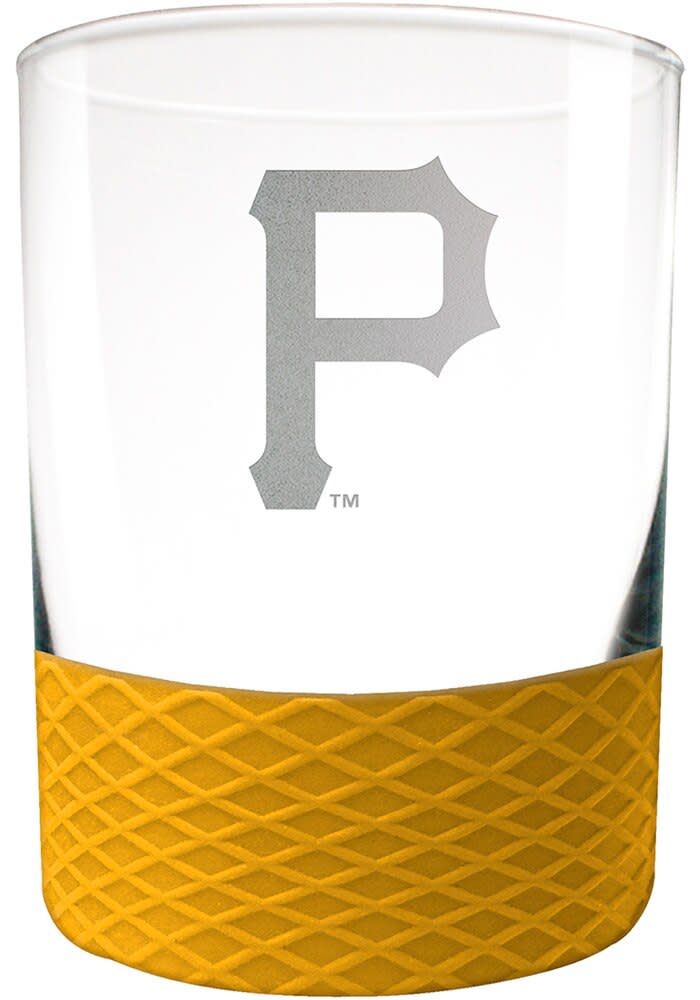Pittsburgh Pirates YELLOW 14oz Commissioner Rock Glass - 13320692