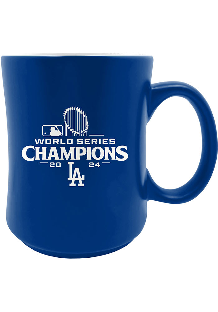 Los Angeles Dodgers BLUE 2024 World Series Champions 19oz Ceramic Mug ...