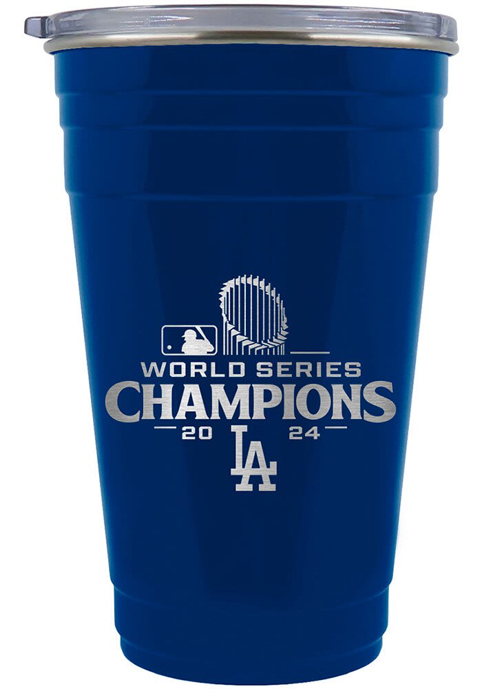 Los Angeles Dodgers BLUE 2024 World Series Champions 22oz Tailgater ...