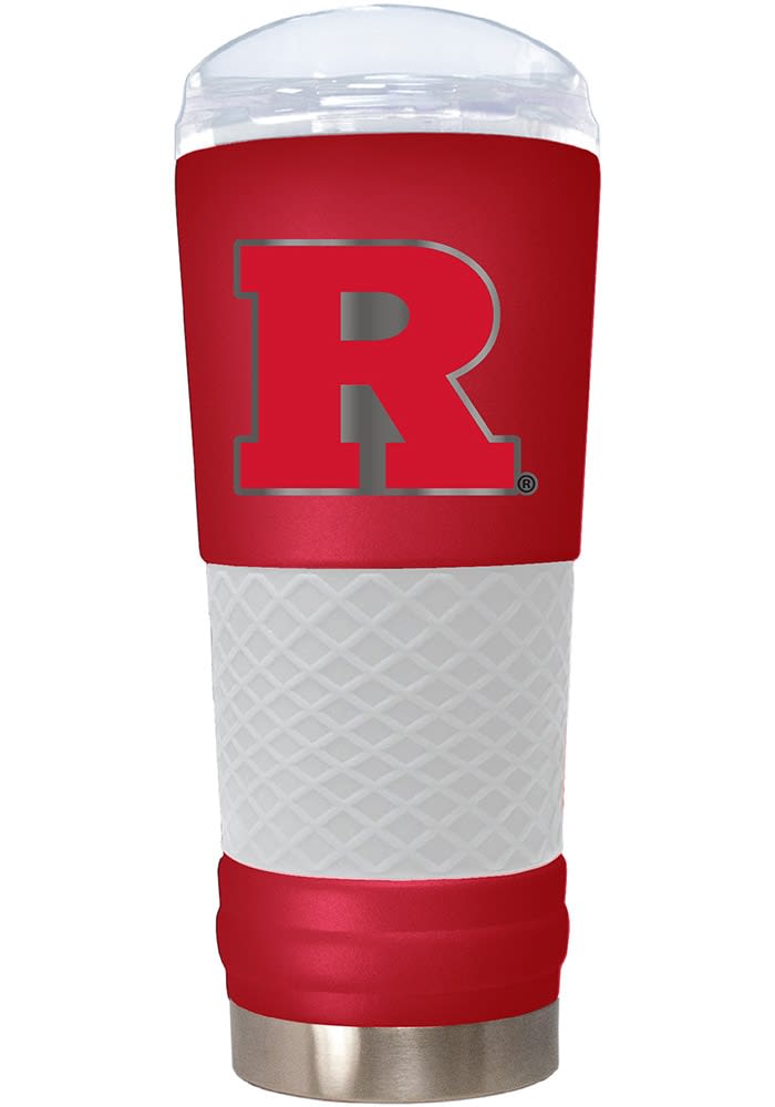 Rutgers Scarlet Knights Red 24oz Color Draft Stainless Steel Tumbler ...