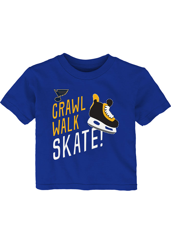 St Louis Blues Infant The Zamboni Short Sleeve T-Shirt ROYAL - 133405807