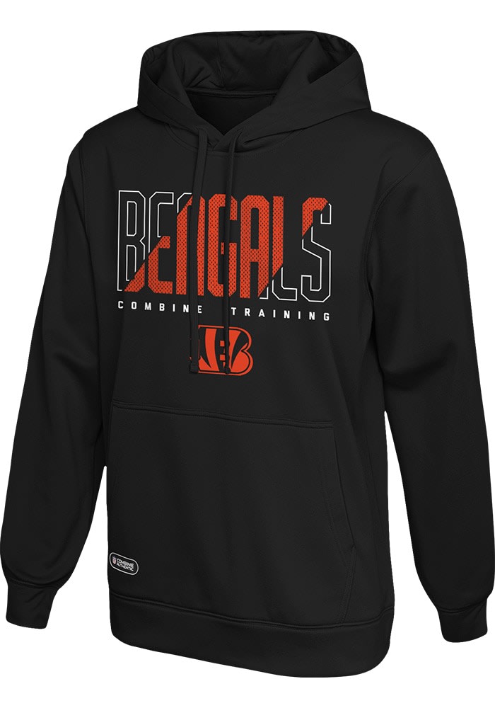 Cincinnati Bengals Mens BLACK Backfield Hood - 133411462