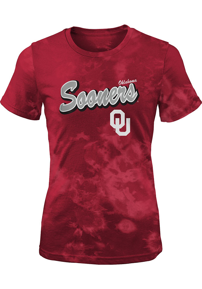 Oklahoma Sooners Girls CARDINAL Dream Team Short Sleeve T-Shirt - 133416588