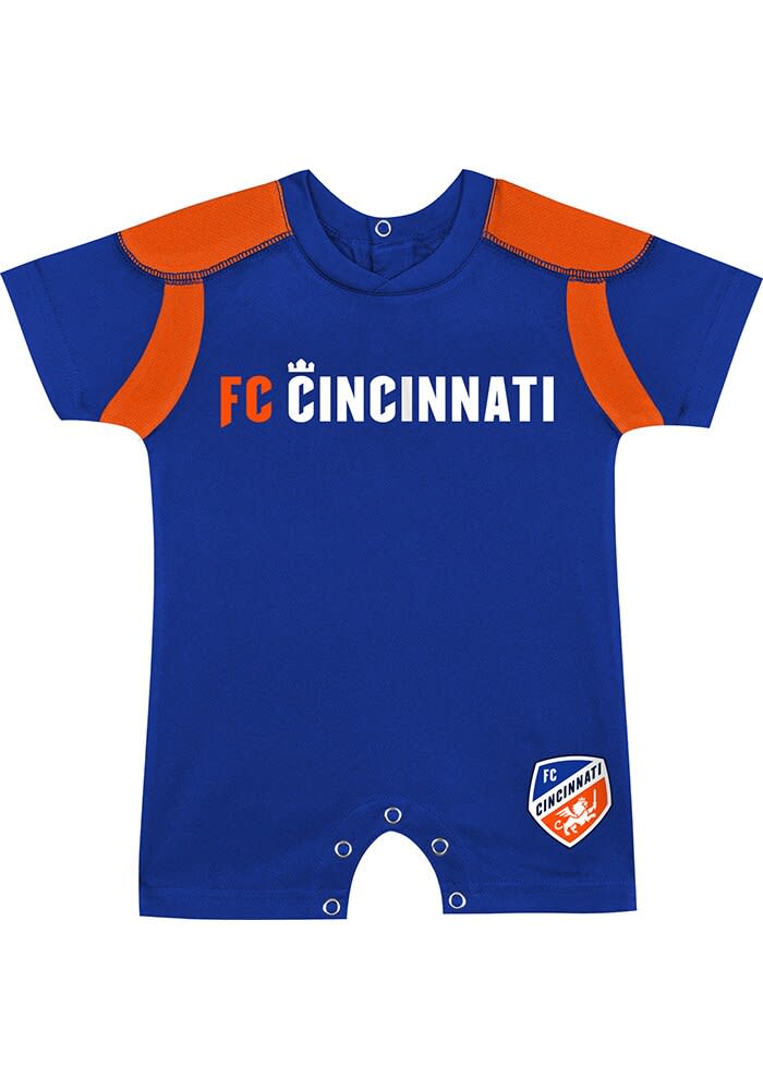FC Cincinnati FC Cincinnati ROYAL Baby Fearless Striker One Piece ...