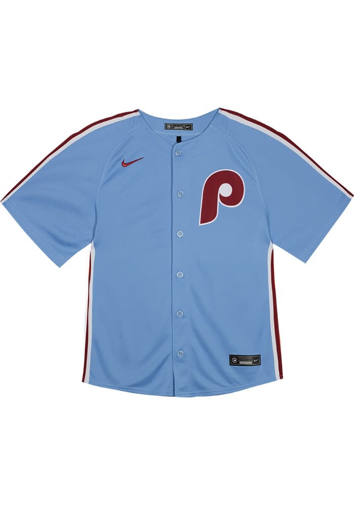 Philadelphia Phillies Nike Baby LIGHT BLUE Alt Limited Blank Baseball ...