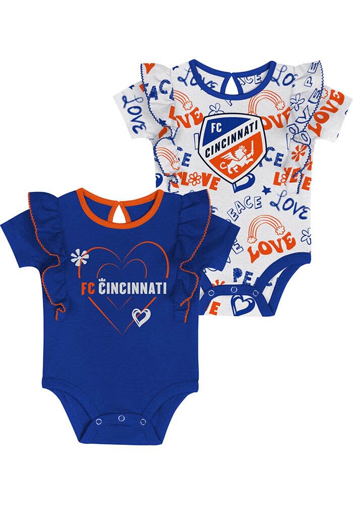 FC Cincinnati Baby ROYAL Sassy Ally One Piece Set - 133422618