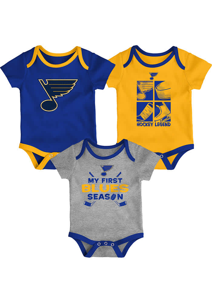 St Louis Blues Baby BLUE Legend One Piece Set - 133424089