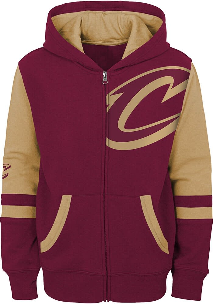 Cleveland Cavaliers Youth MAROON Straight to the Leauge Long Sleeve ...