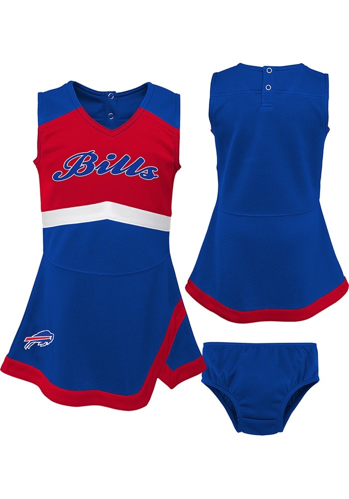 Buffalo Bills Baby ROYAL Cheer Captain Cheer Set - 133429282