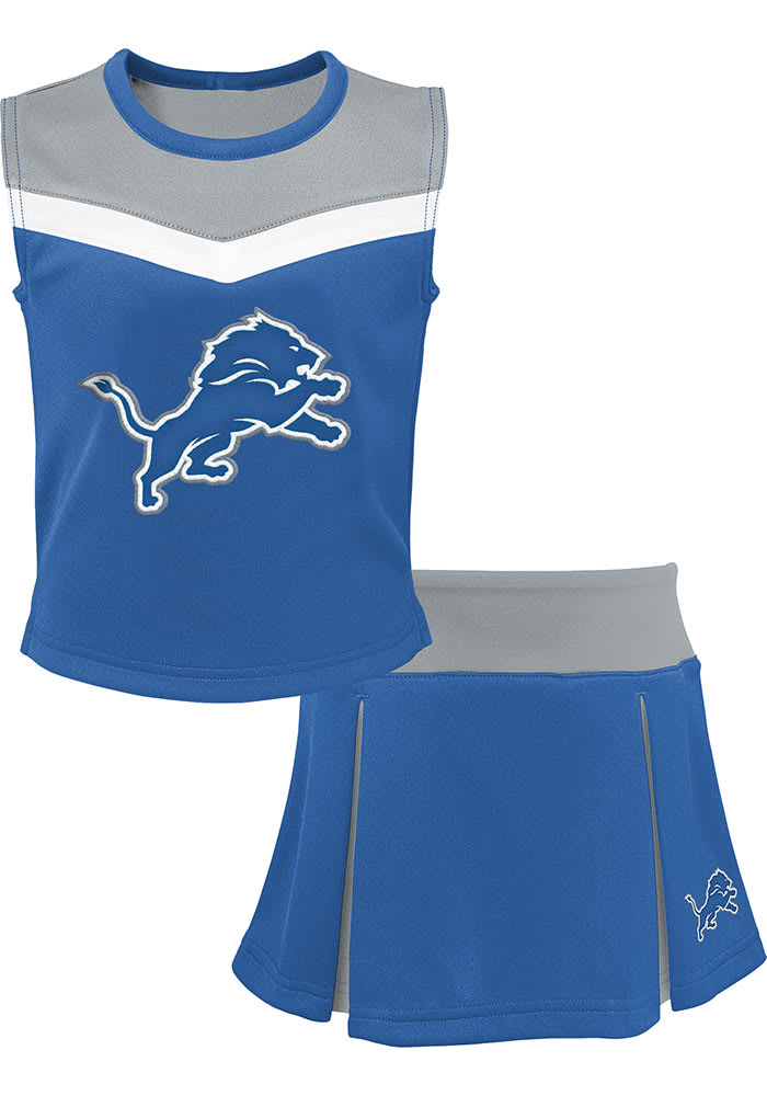 Detroit Lions Girls Spirit Cheer Outfit - Ã‚Â BLUE - 133430554