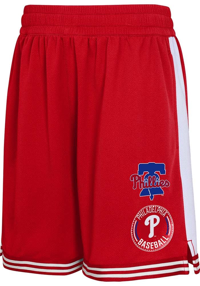 Philadelphia Phillies Youth Red Infielder Shorts - 133439046