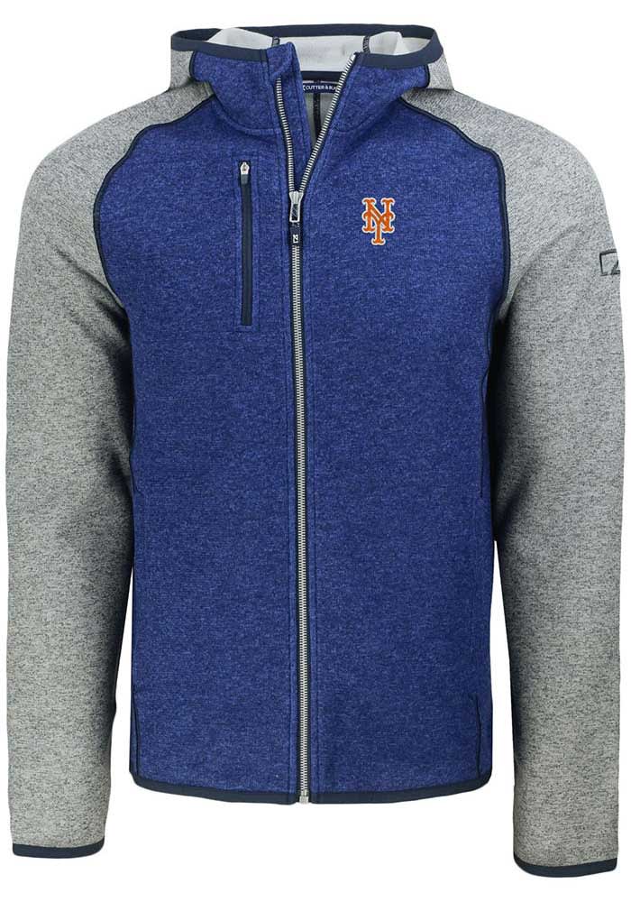 Cutter and Buck New York Mets Mens BLUE Mainsail Light Weight Jacket ...