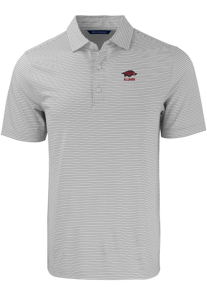 Cutter and Buck Arkansas Razorbacks Mens Alumni Forge Double Stripe ...