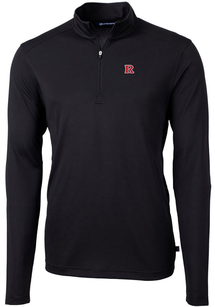 Cutter and Buck Rutgers Scarlet Knights Mens Virtue Eco Pique Pullover ...
