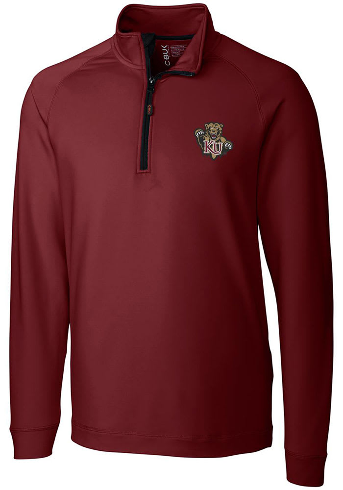 Cutter and Buck Kutztown University Mens BORDEAUX Jackson Pullover ...