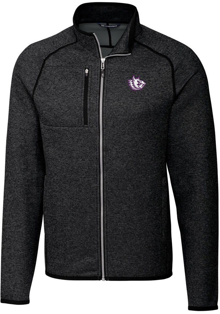 Cutter and Buck TCU Horned Frogs Mens Charcoal Heather Vault Mainsail ...