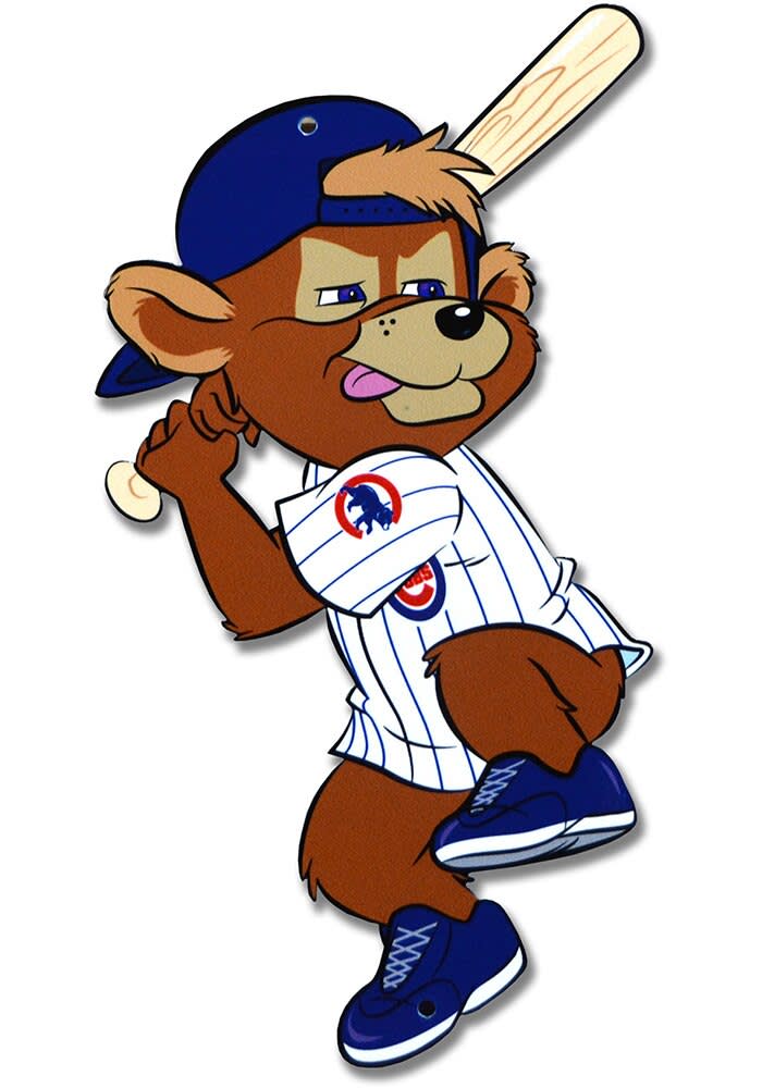 Chicago Cubs 12 Steel Clark Batting Sign BROWN - 1360146