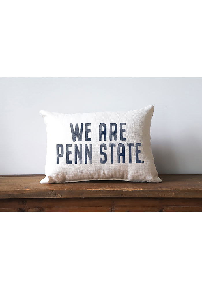 Penn State Nittany Lions NAVY Plain Slogan Throw Pillow Throw Pillow ...