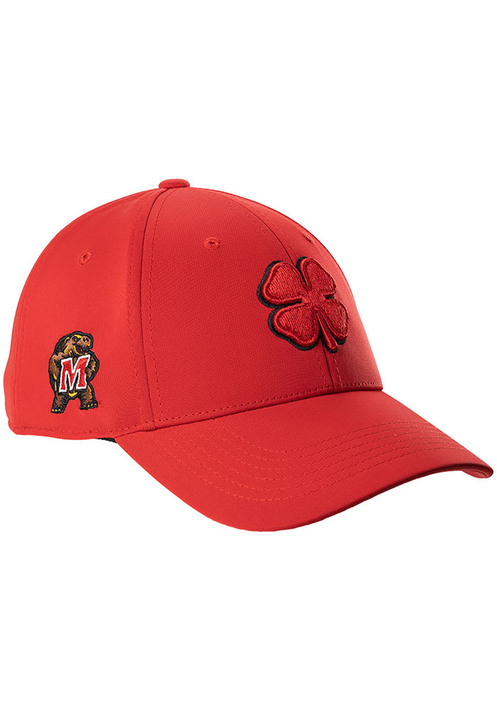 Maryland Terrapins Black Clover RED Phenom Flex Hat - 13790116