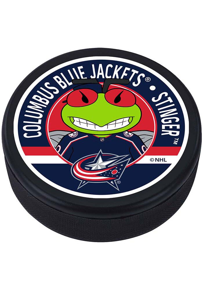 Columbus Blue Jackets BLUE Mascot Hockey Puck - 1381140