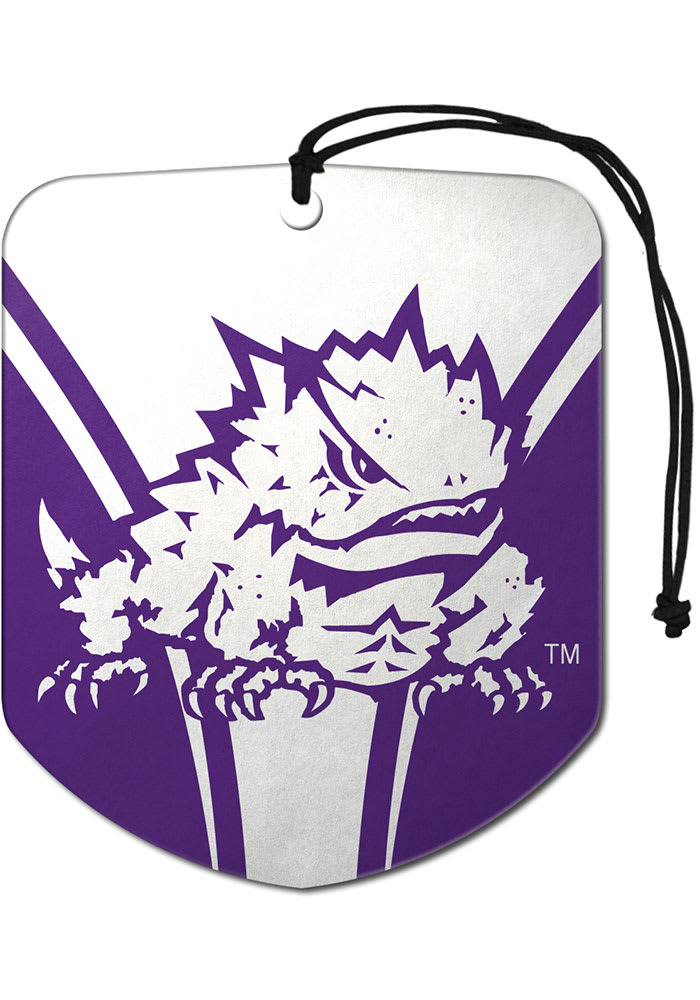 TCU Horned Frogs PURPLE 2 Pack Shield Auto Air Fresheners - 13850441