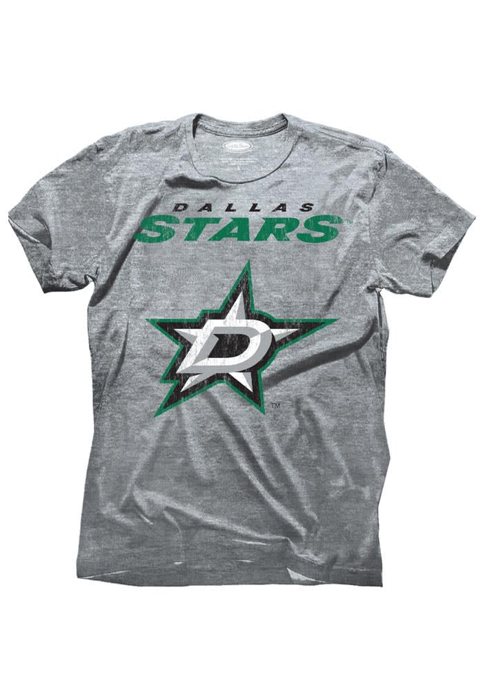 Dallas Stars GREY New Logo Short Sleeve Fashion T Shirt - 182521