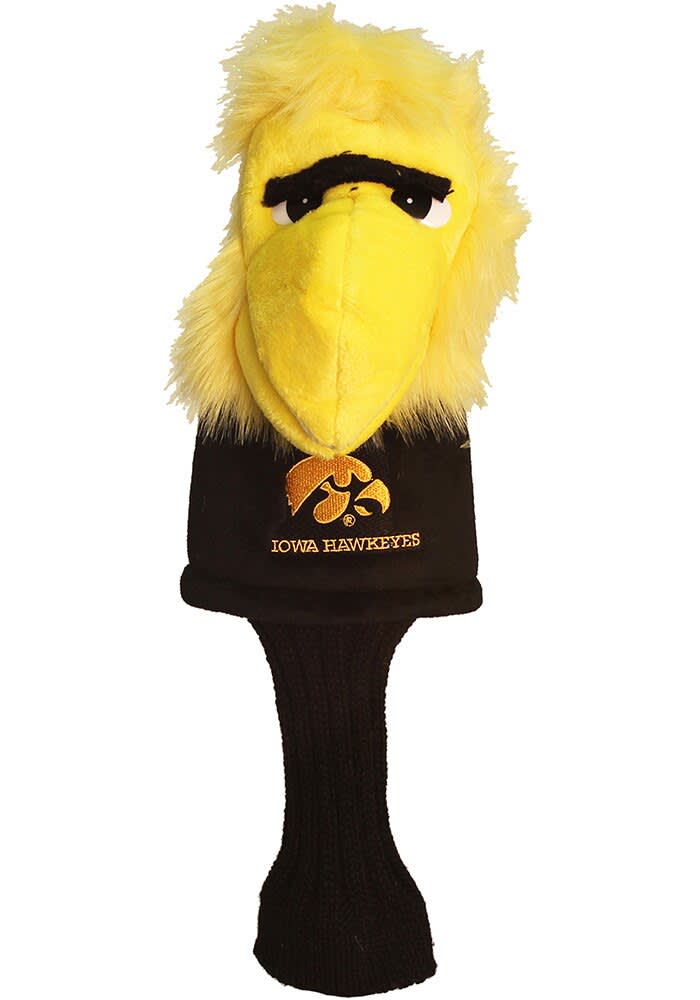 Iowa Hawkeyes BLACK Mascot Golf Headcover - 1390065