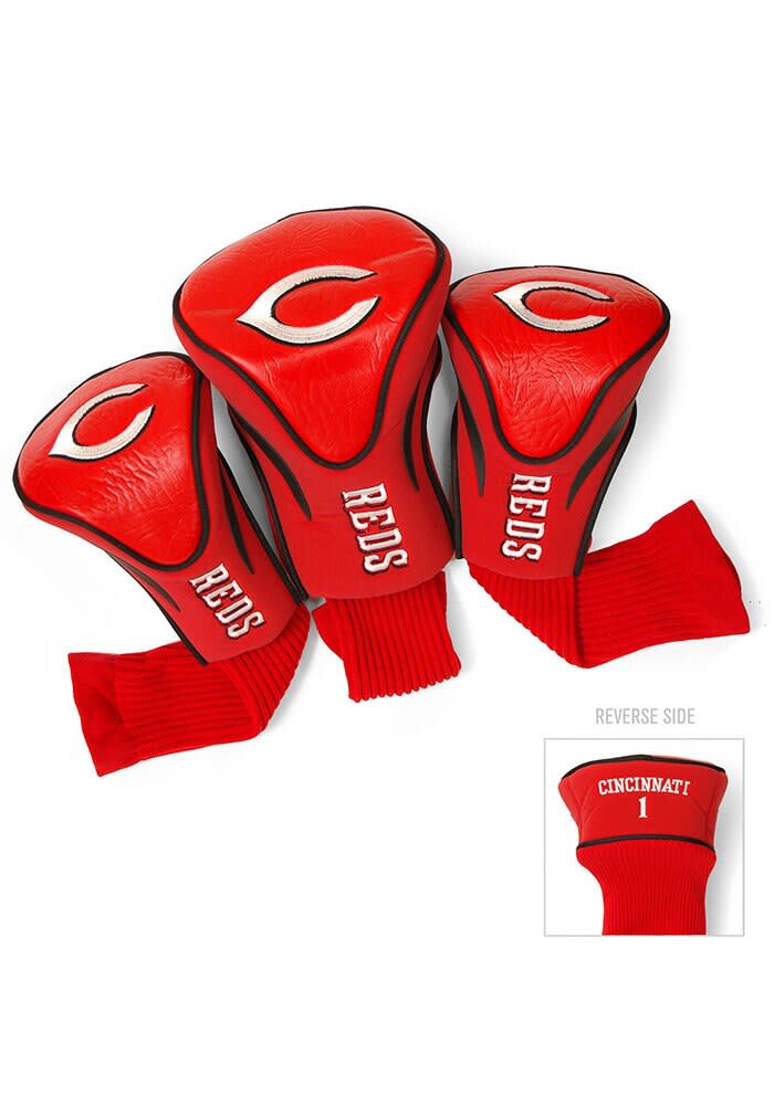 Cincinnati Reds Red 3 Pack Contour Golf Headcover - 13910428