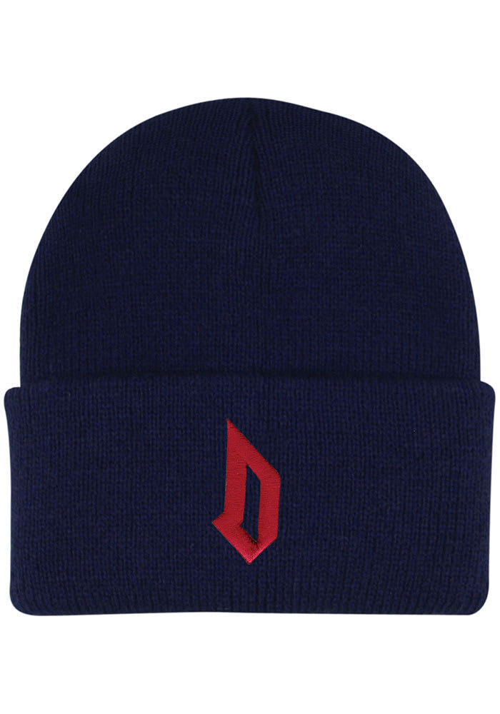 LogoFit Duquesne Dukes NAVY Northpole Beanie Baby Knit Hat - 13920161