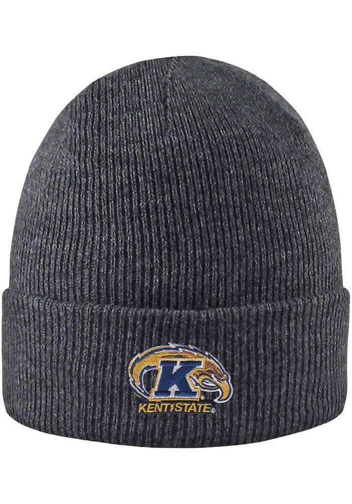 Kent State Golden Flashes LogoFit GREY Northpole Cuffed Knit Hat - 13920213